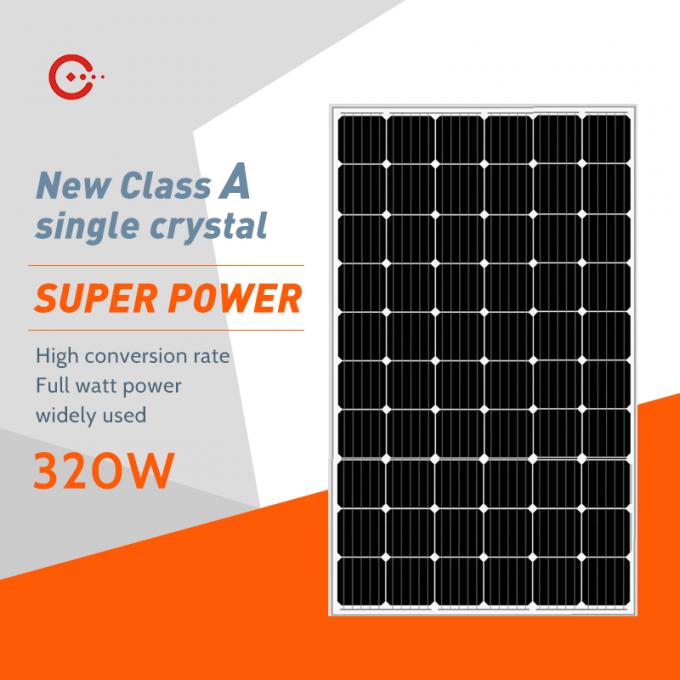 Dual Glass Polycrystalline PV Module , 330W 72 Cells High Efficiency ...