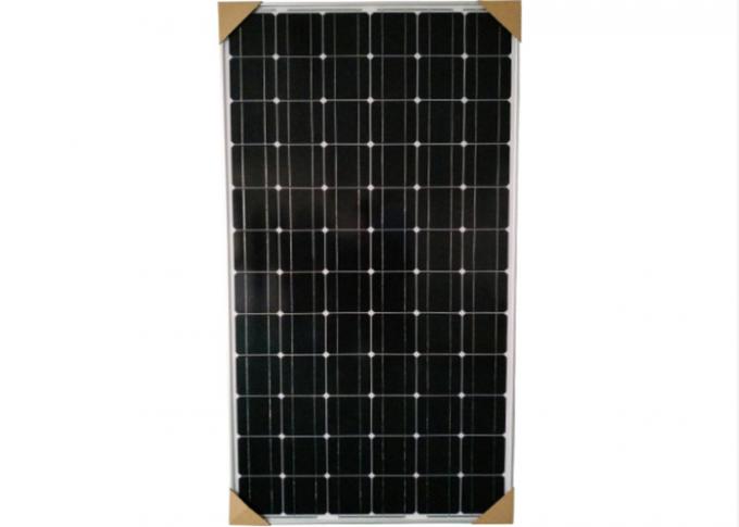 Waterproof Poly Cells 210w Tempered Glass Solar Panel For Micro Grids System